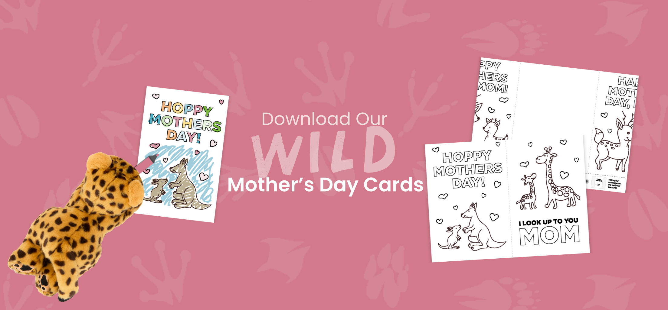 Downloadable Wildlife Mother’s Day Cards – edZOOcation