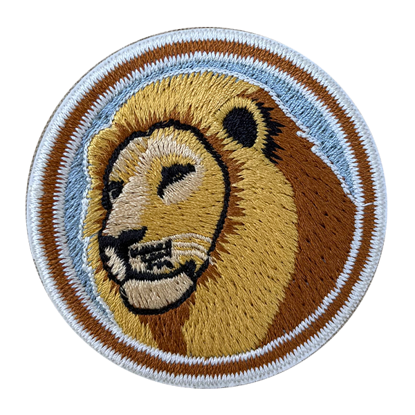 Patch: Lion – edZOOcation