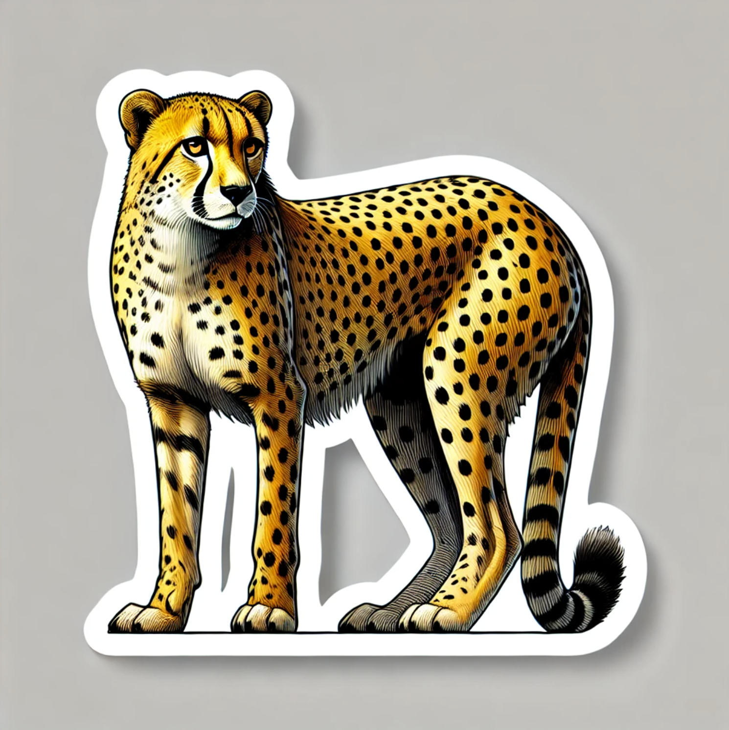 Decal Sticker: Cheetah – edZOOcation