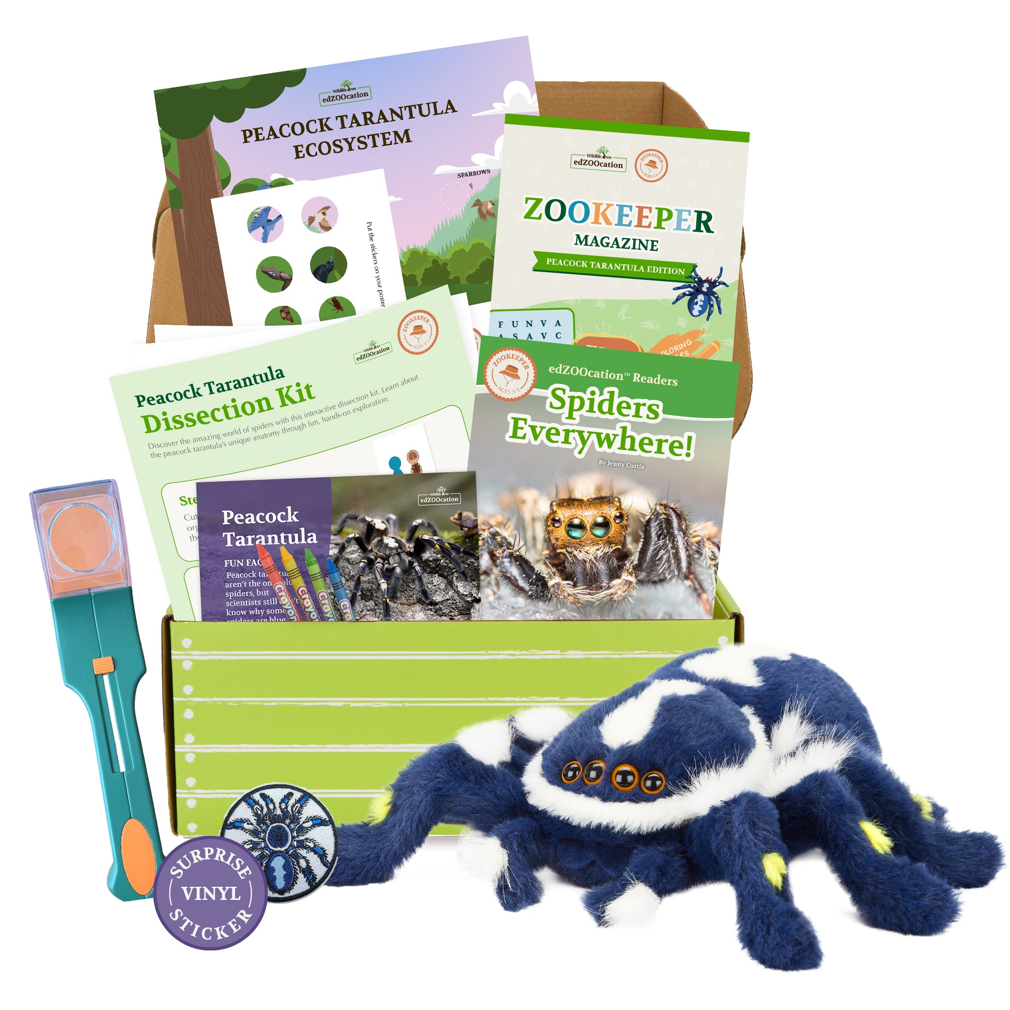 edZOOcation™ Zookeeper Box (Age 3-5) - 12 Months
