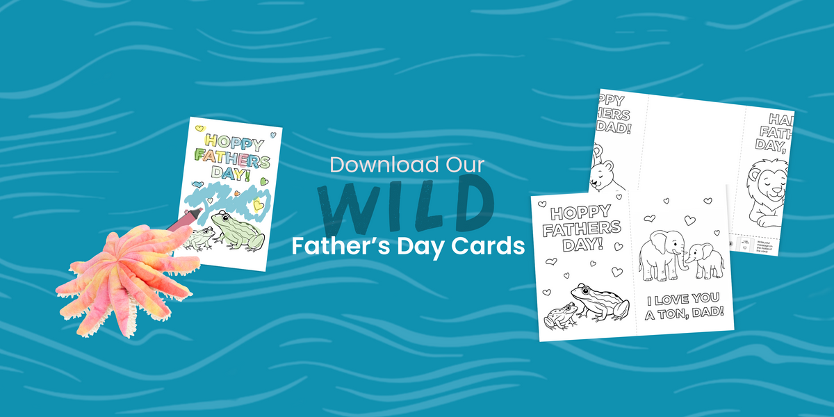 Downloadable Wildlife Father’s Day Cards – edZOOcation
