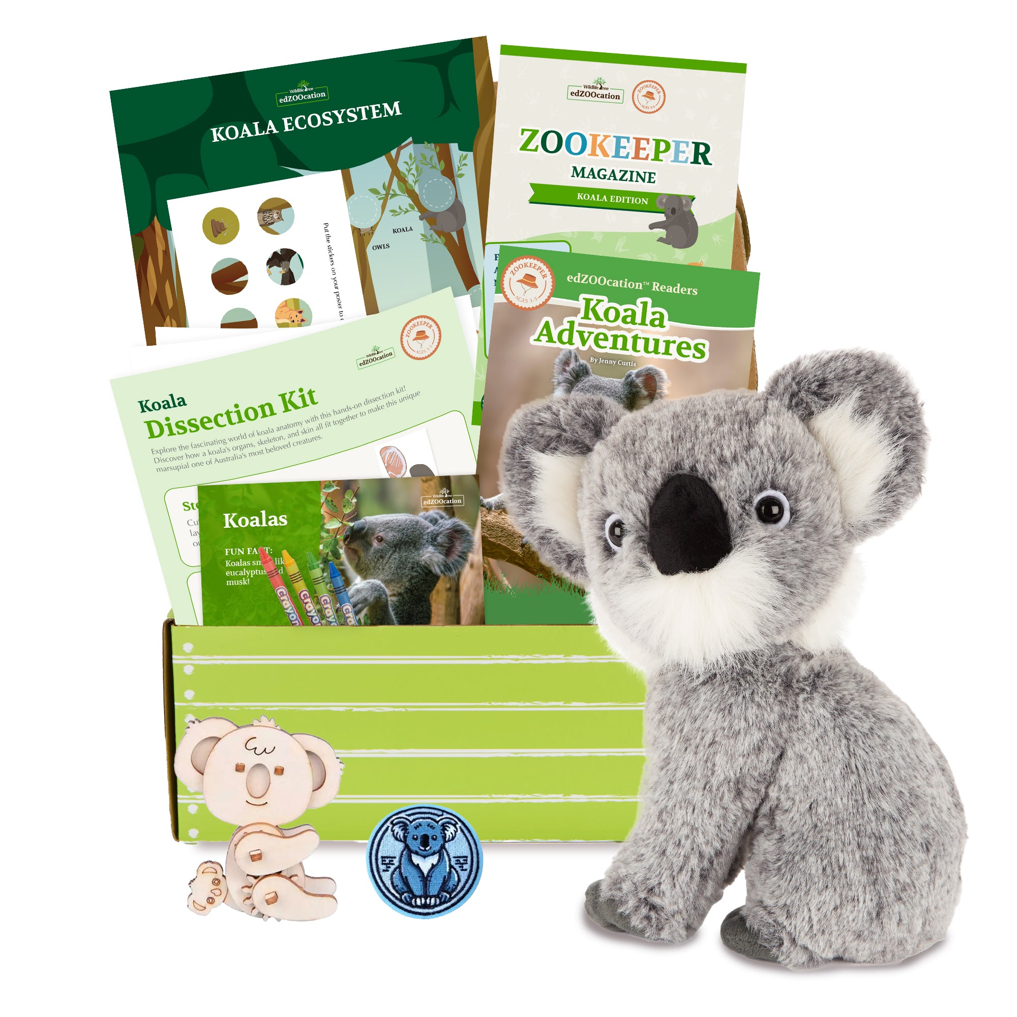 edZOOcation™ Zookeeper Box (Age 3-5) - 12 Months