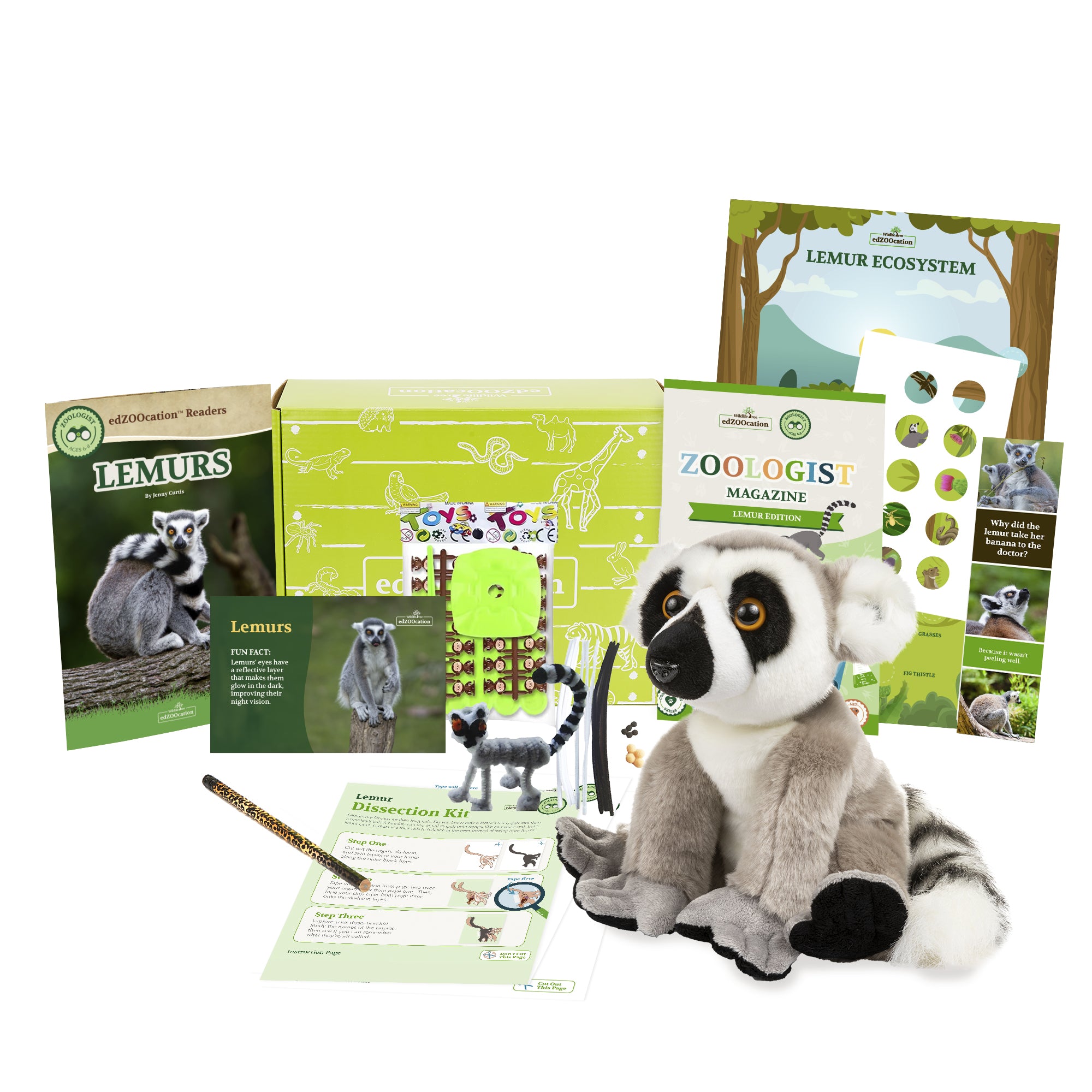 edZOOcation Animal Education Monthly Subscription Box by Wildlife Tree