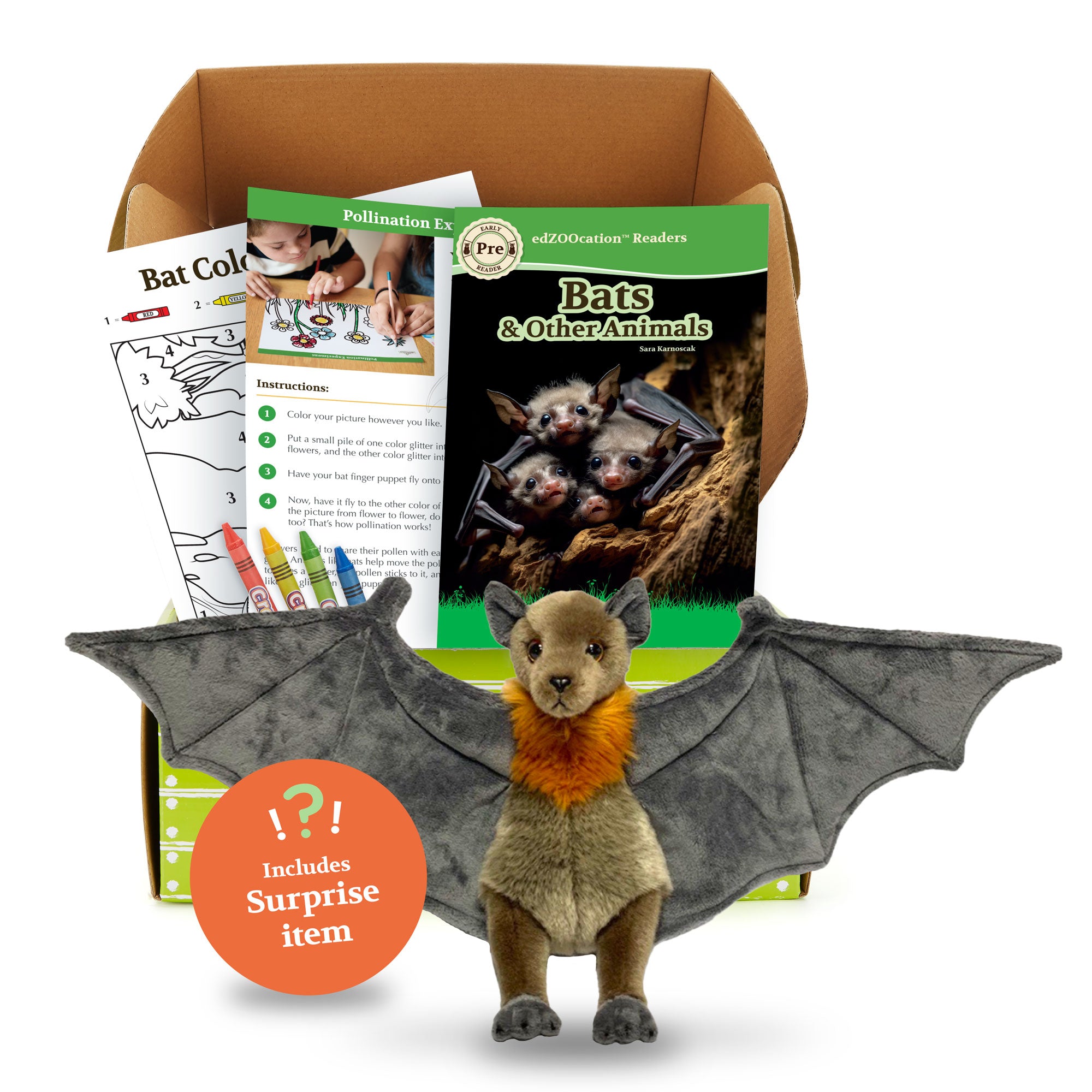 edZOOcation™ Subscription Box - The Best Wildlife Education for Kids