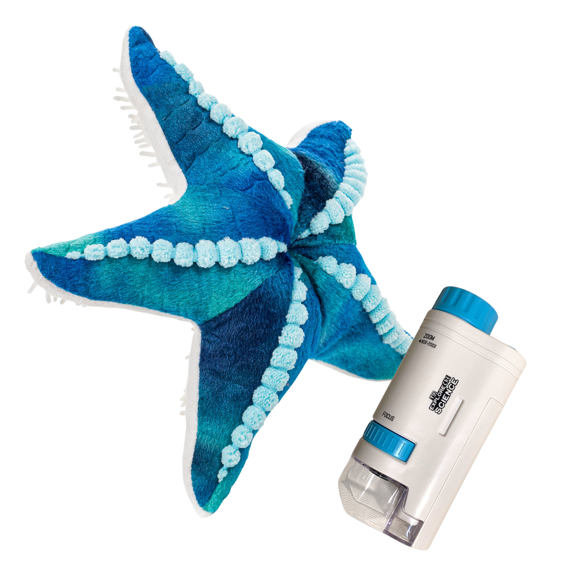 Coastal Discovery Bundle (all ages) - Plush Sea Star and Microscope ...